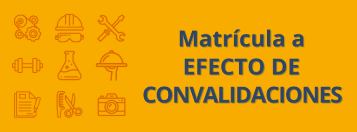 Segunda convocatoria "Matrícula a EFECTO DE CONVALIDACIONES" - Peac Aragón